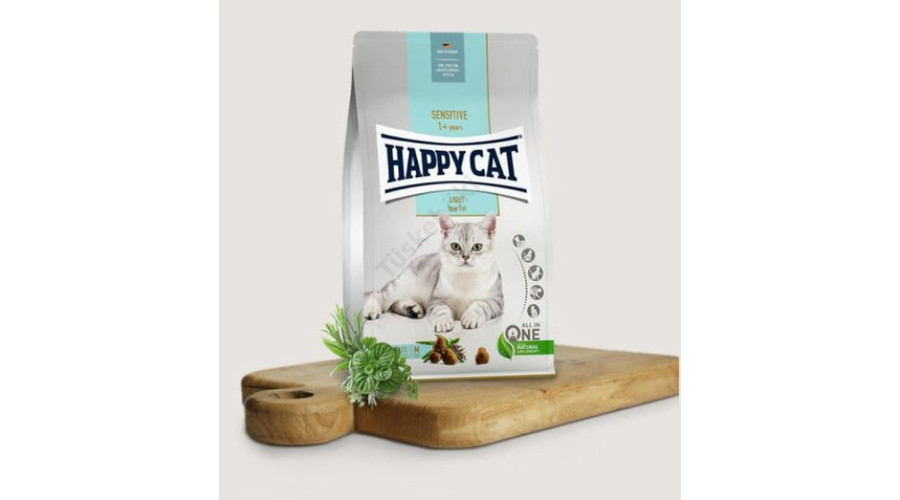 Happy Cat Sensitive Light 300 g - alacsony zsírtartalmú - Prémium ...
